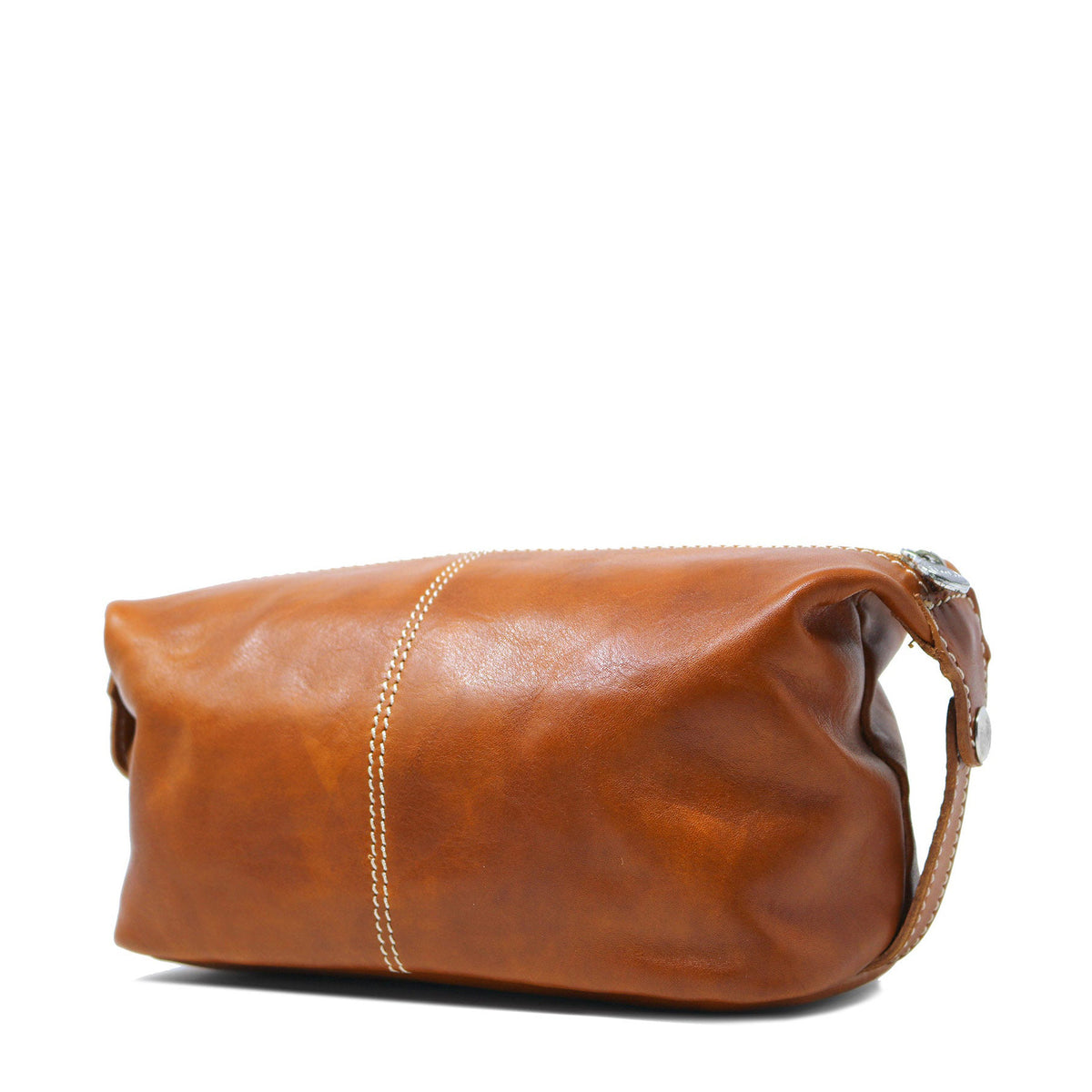 Floto Venezia Italian Leather Dopp Kit Toiletry Bag Travel Shave Kit