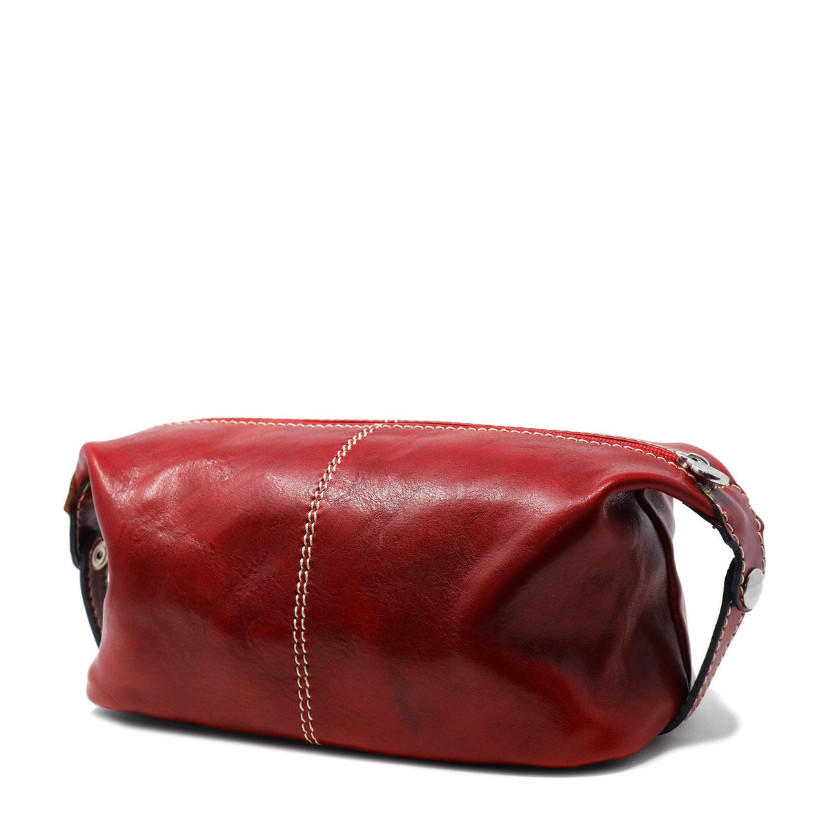 Floto Venezia Italian Leather Dopp Kit Toiletry Bag Travel Shave Kit