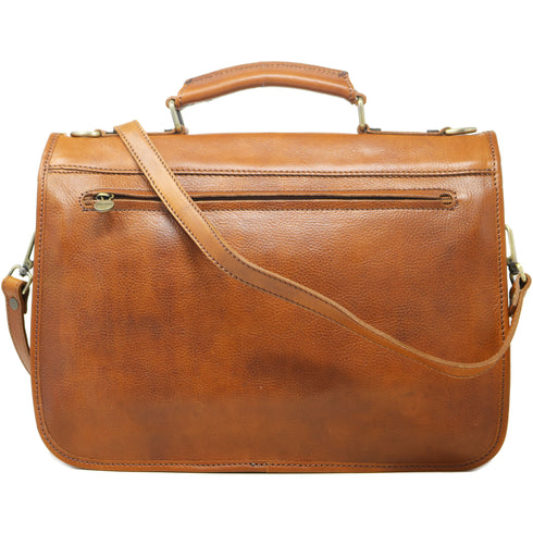 Floto Poste Italian Leather Messenger Bag Briefcase