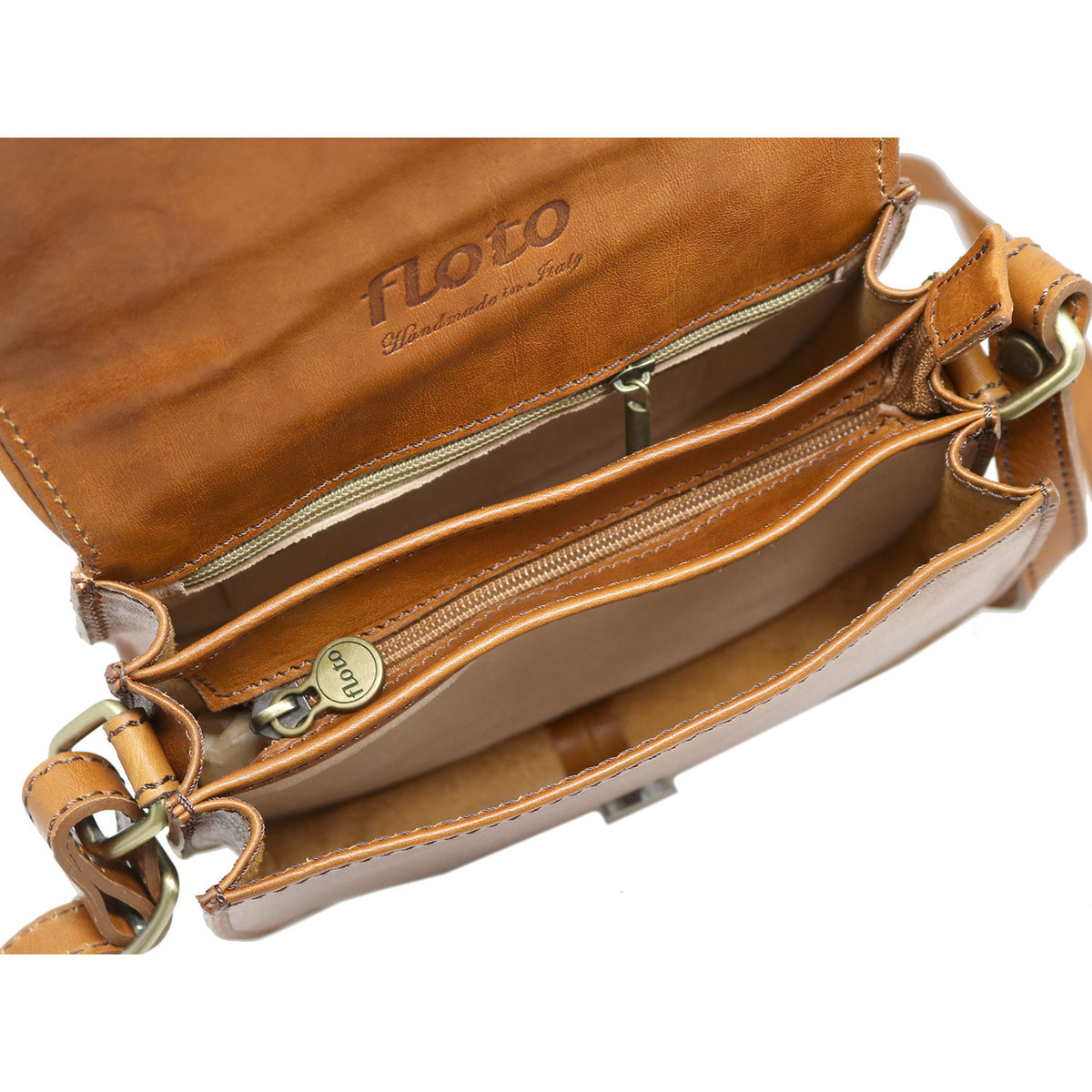 Floto Chianti Italian Leather Women's Shoulder Bag Crossbody