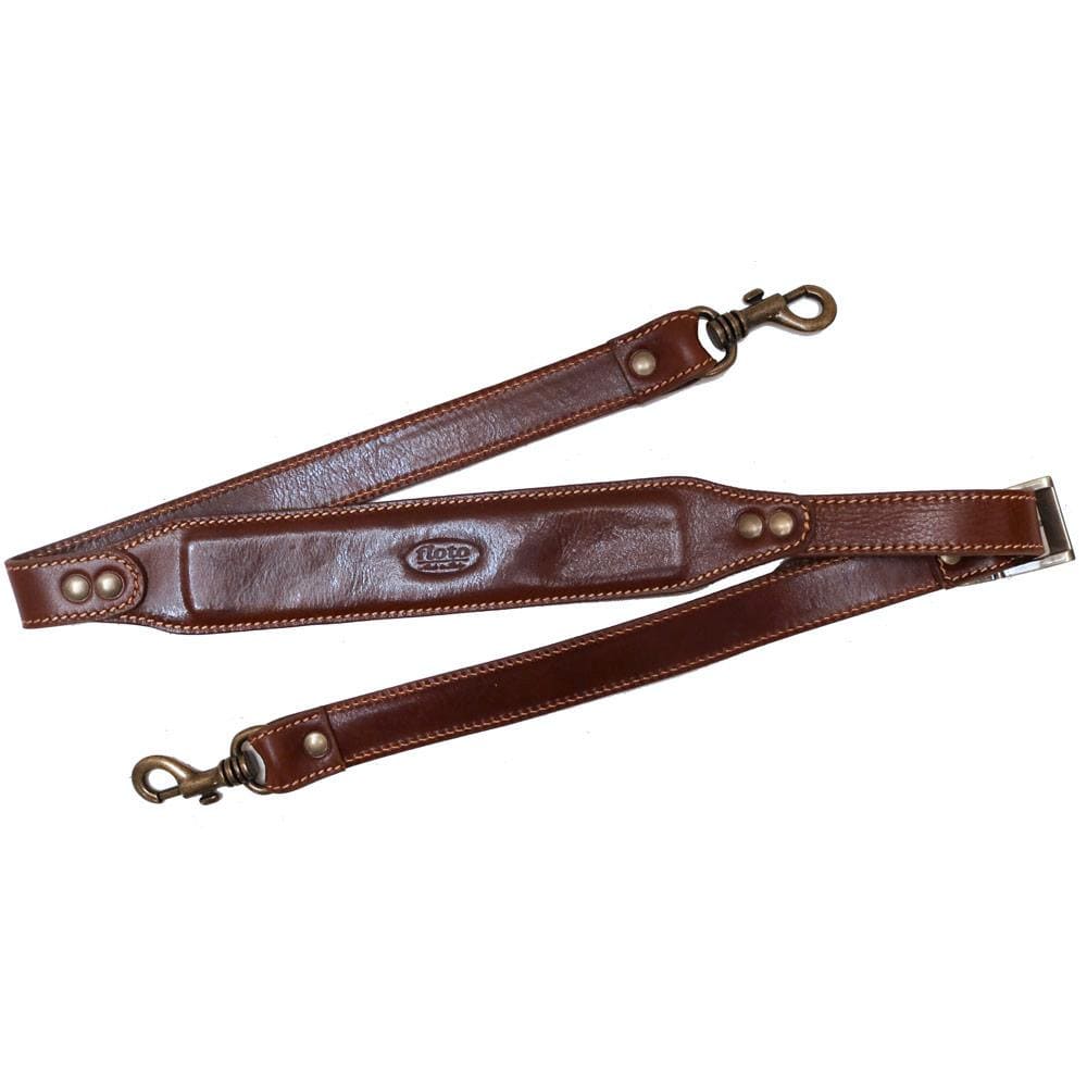 Floto Comfort Lugggage Travel Bag Strap in Full Grain Leather