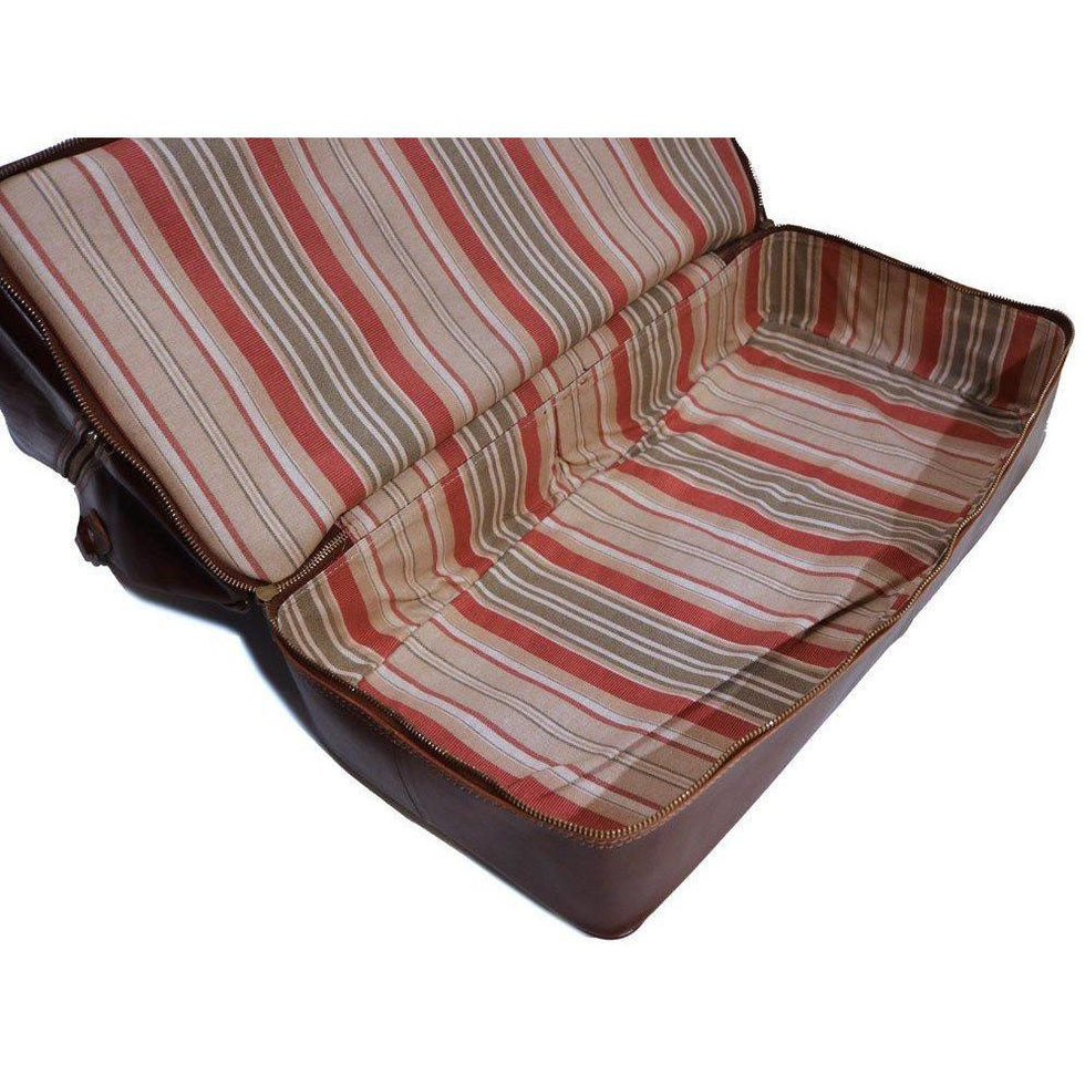 Floto Venezia Drop Bottom Italian Leather Duffle Bag Suitcase