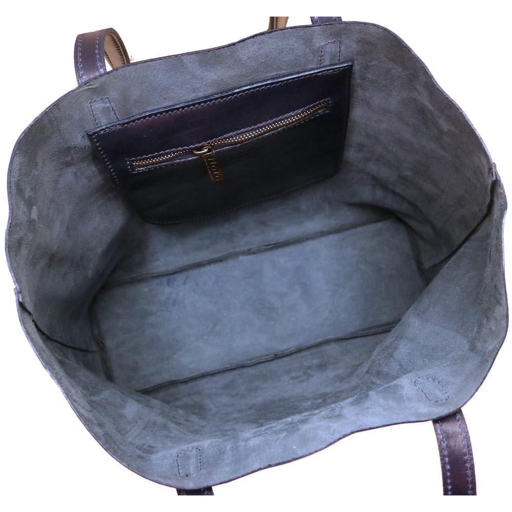 Floto Piazza Italian Full Grain Leather Shopping Tote Women's Handbag