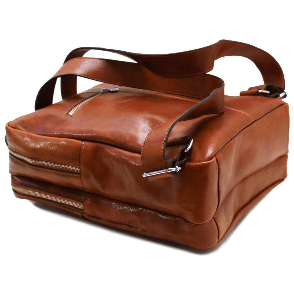 Floto Firenze Top Handle Backpack in Full Grain Calfskin Leather