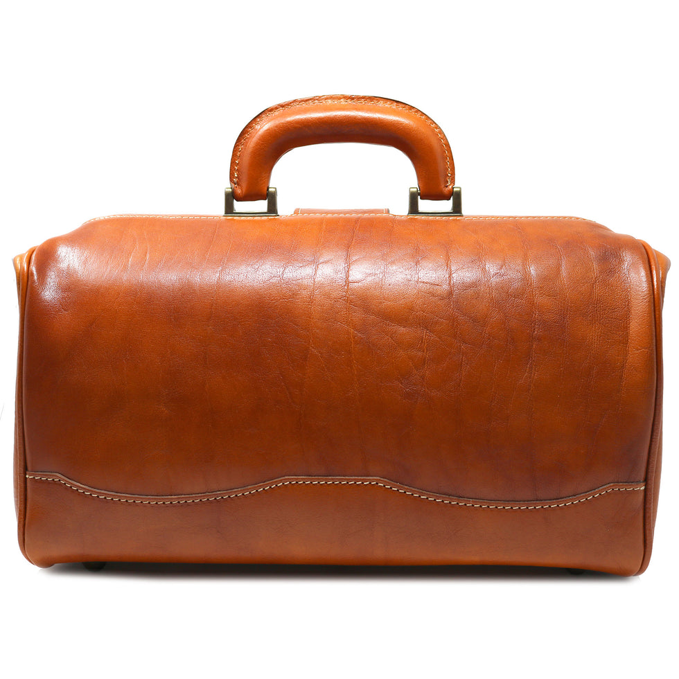 Ciabatta Full Grain Italian Leather Doctor Style Handbag – Floto