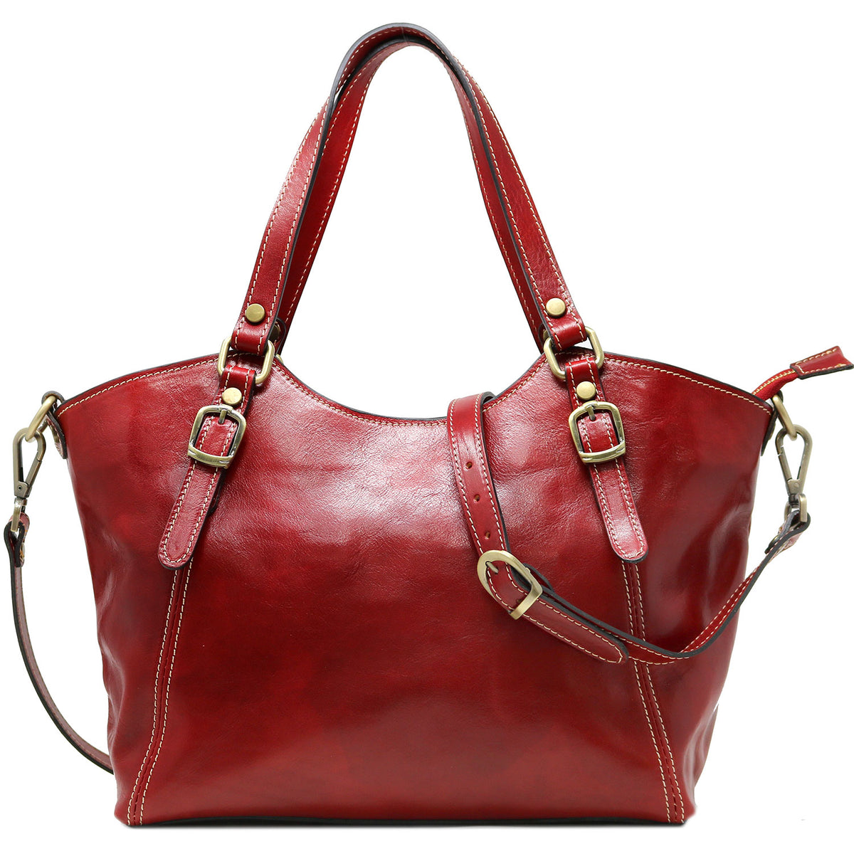 Floto Italian Leather Ischia Shoulder Bag Women's Handbag