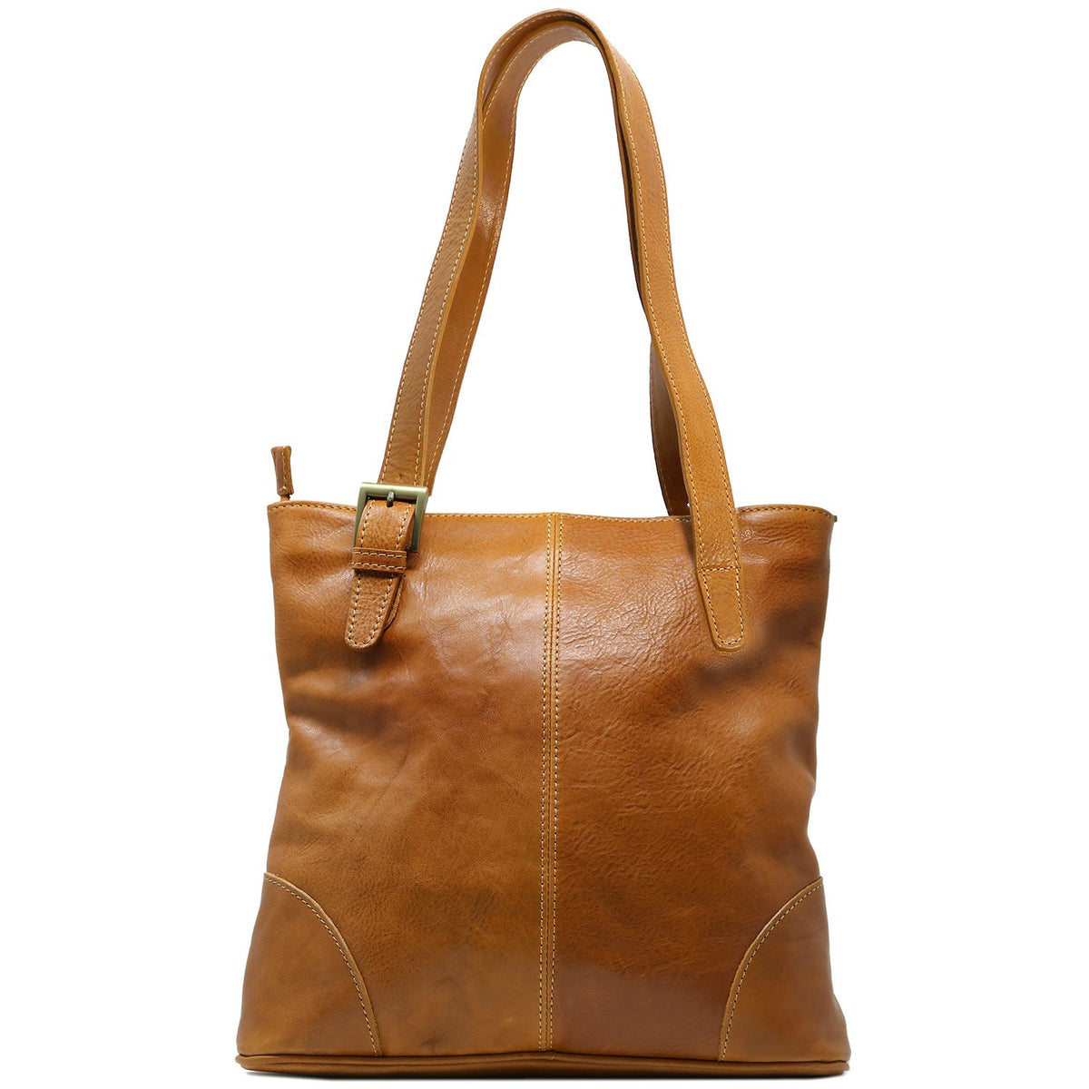 Floto Tavoli Italian Full Grain Leather Shoulder Bag Women's Handbag
