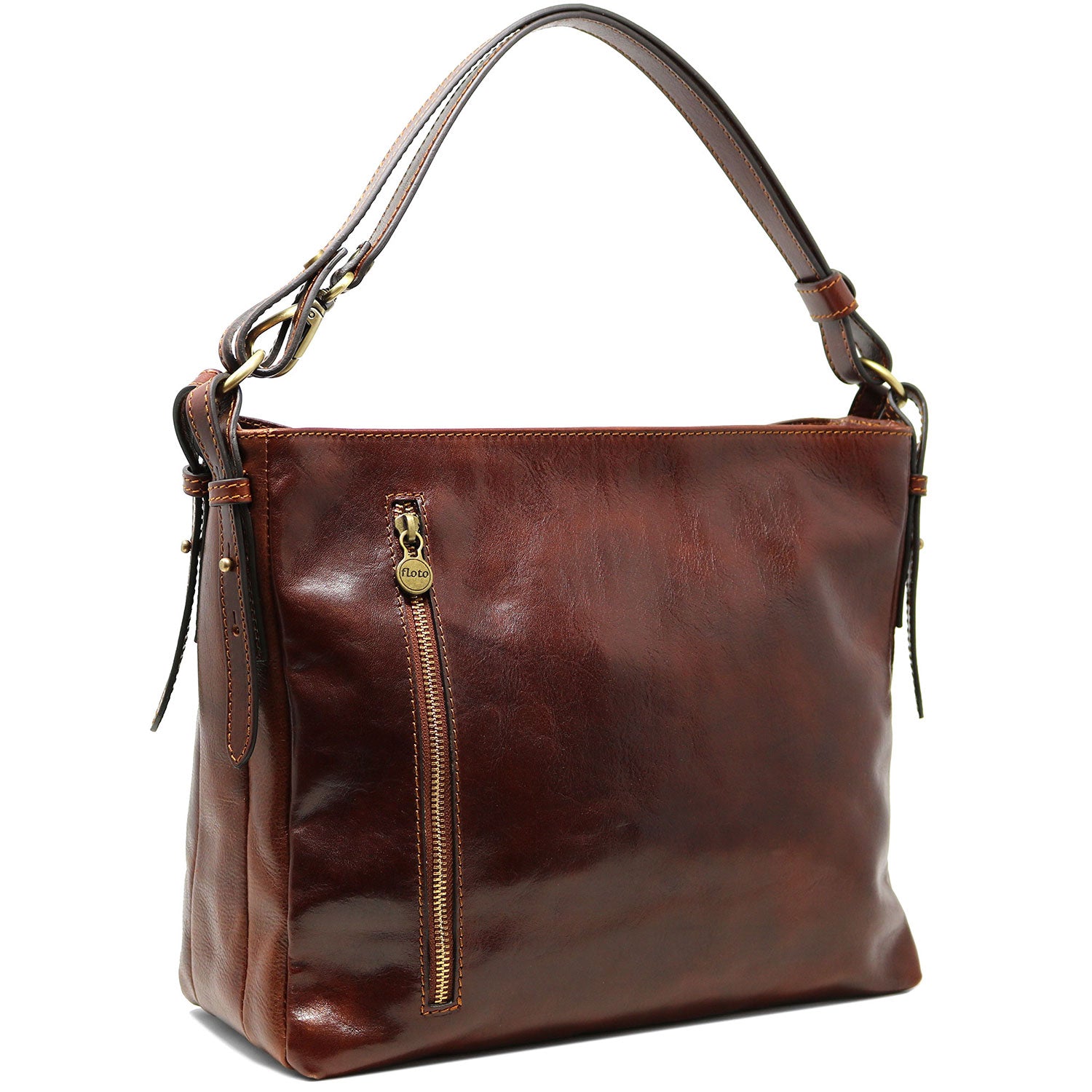 Floto Italian Leather Fanny Pack Waist Travel Bag