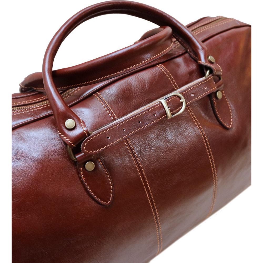 Floto Leather Rolling Luggage Trolley Keeper Strap