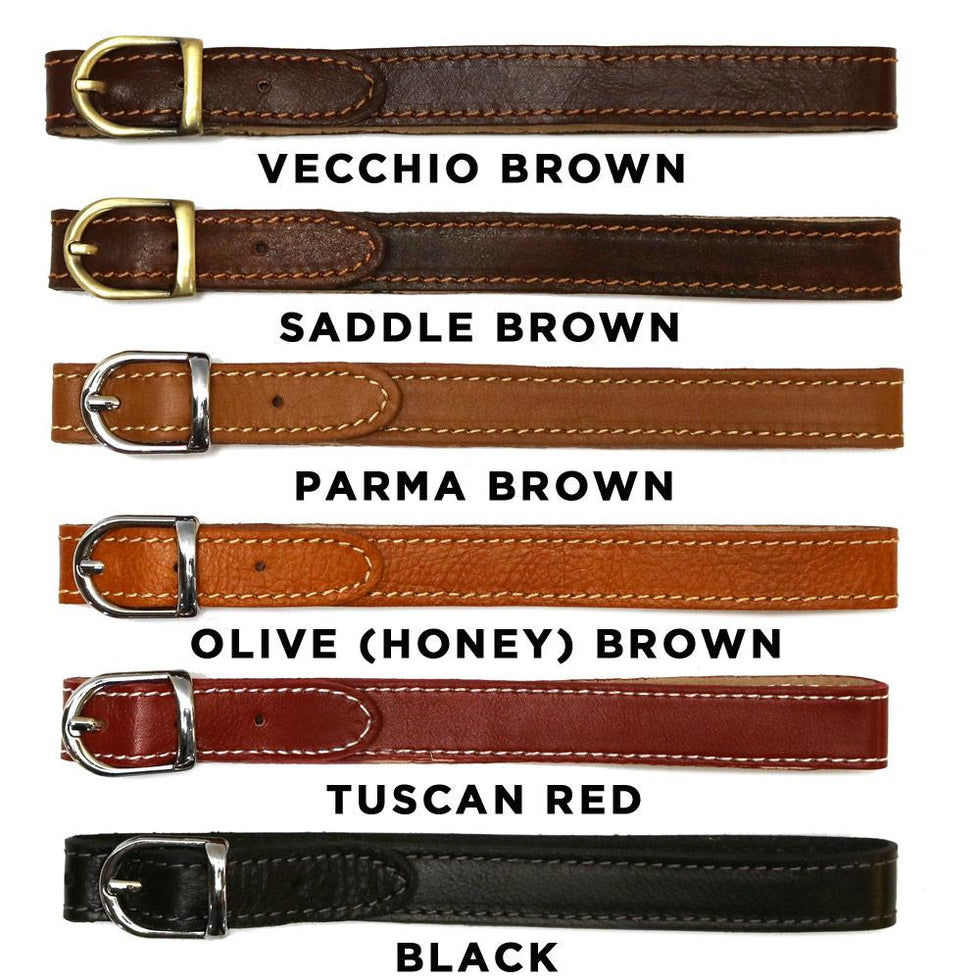 Floto Leather Rolling Luggage Trolley Keeper Strap
